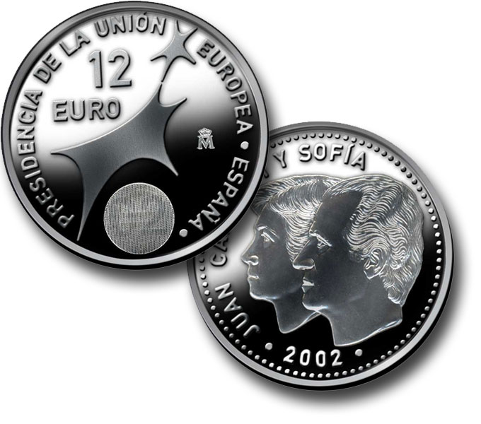 Monedas de 12 Euros 2002-2010 - FNMT